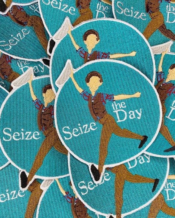 Newsies Broadway Musical Inspired Embroidered Patch Seize the Day - Etsy
