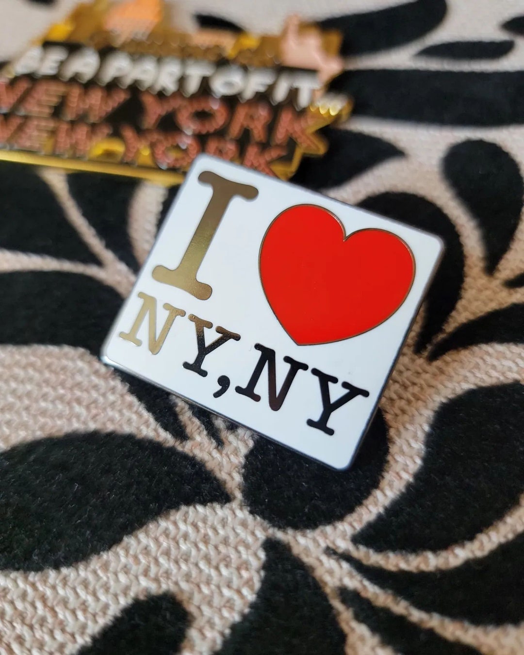 I Love New York, New York Broadway Musical Inspired Enamel Pin - I Love ...