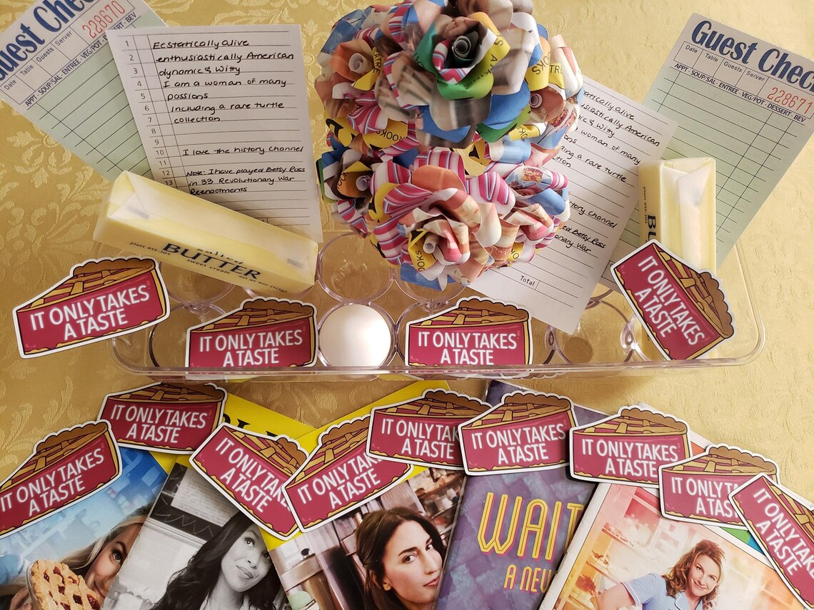 Official Waitress Broadway Musical Guest Check Prop - Etsy