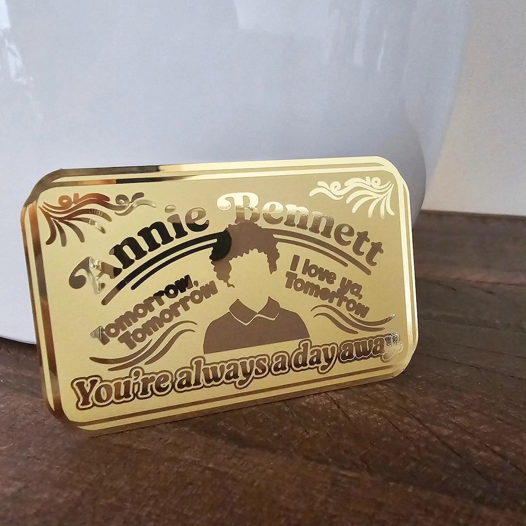 Annie Broadway Musical Inspired - Annie Bennett Metal Sign Business ...