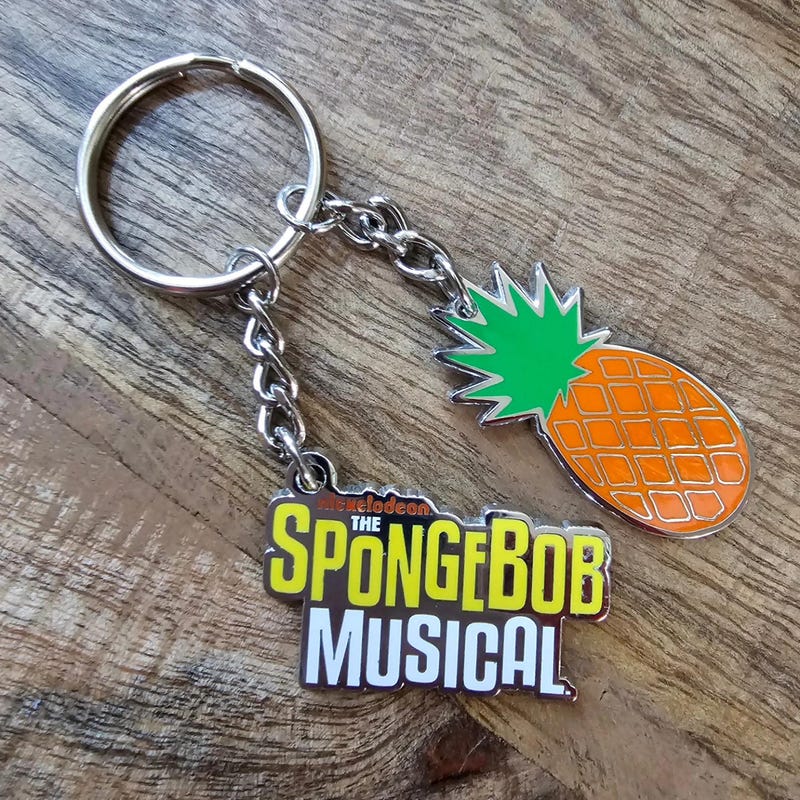 Spongebob Keychain - Etsy