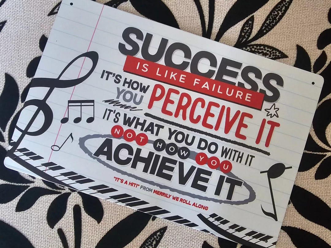 Merrily We Roll Along Inspired Broadway Musical Metal Sign - Etsy