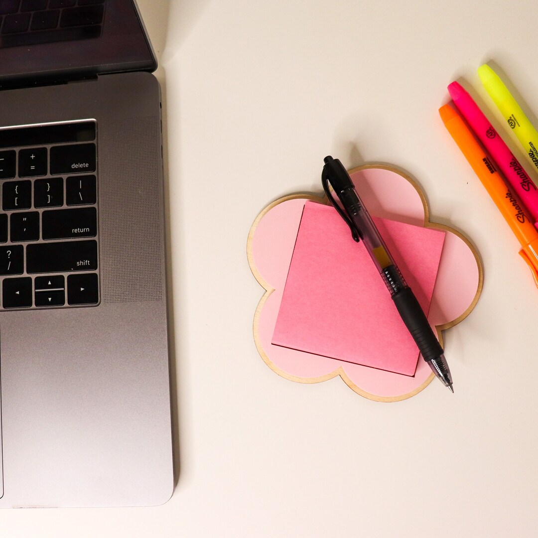 Daisy Flower Sticky Note Holder - Personalized Teacher Sticky Note ...