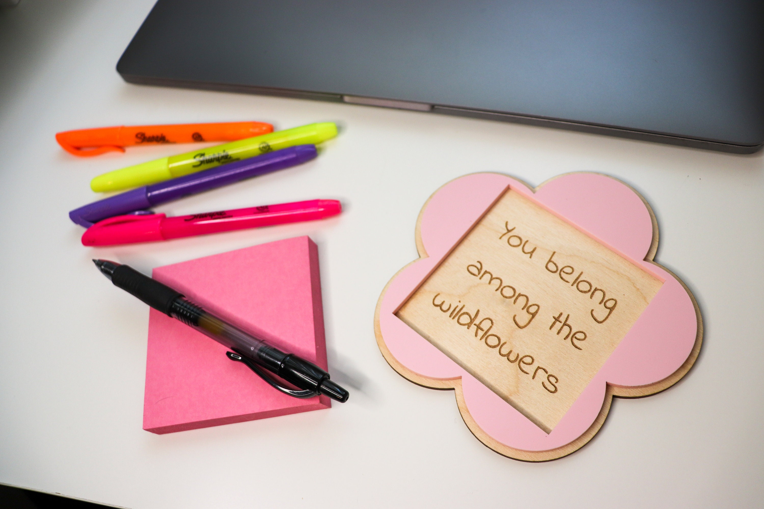 Daisy Flower Sticky Note Holder - Personalized Teacher Sticky Note ...