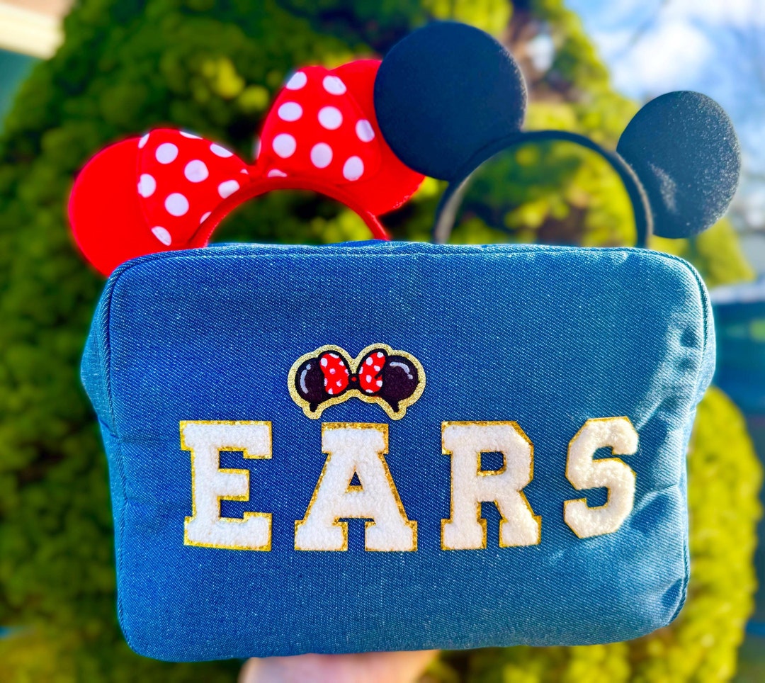 Ears Storage Bag for Minnie Ears, Park Day Essentials, Travel Bag With ...