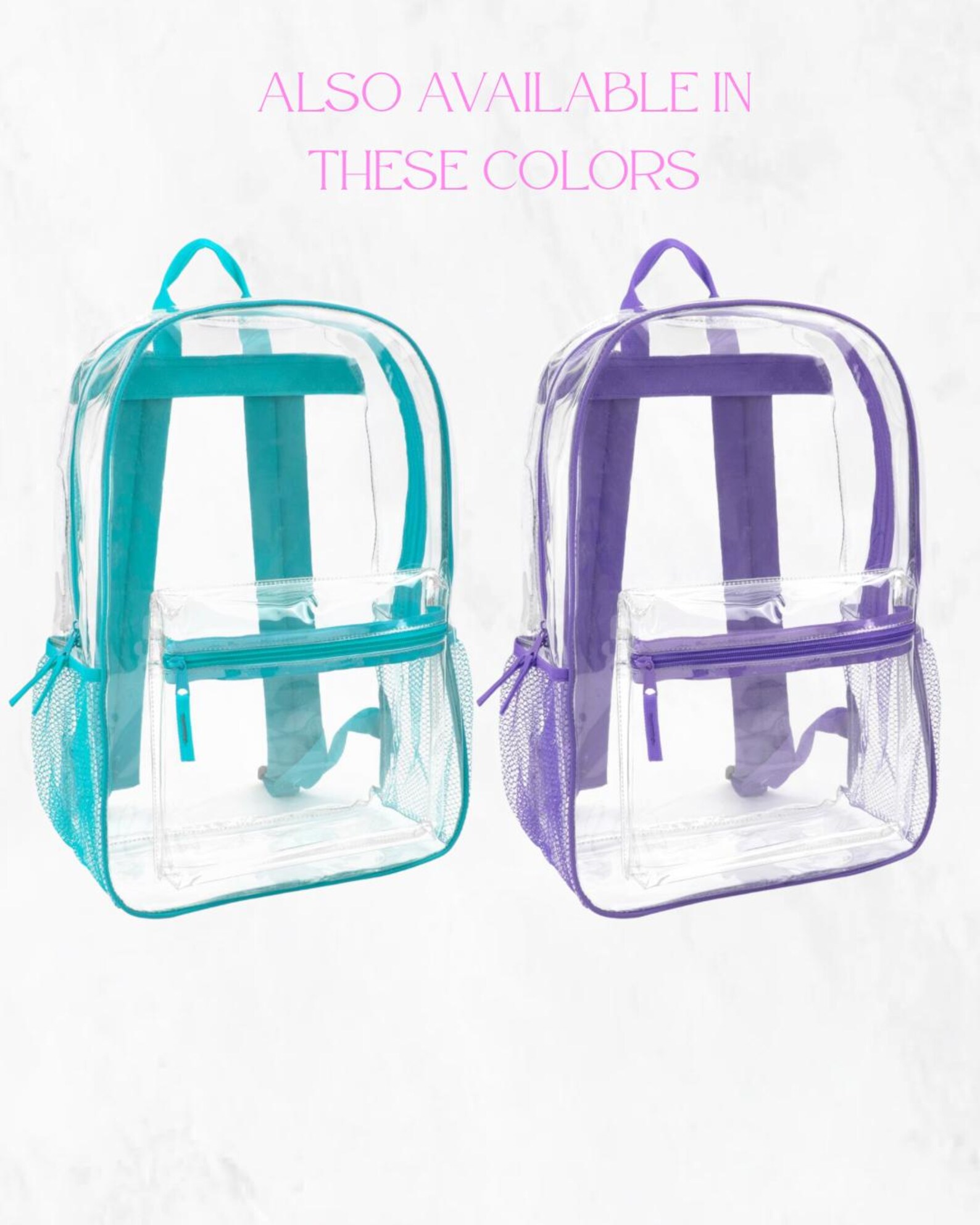 Stoney Clover Clear Backpacknull