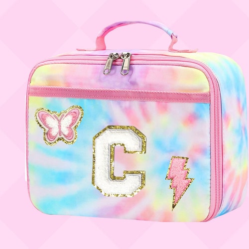 Lunch Box With Patches Lunch Bag for Kids Stoney Clover Tie - Etsy