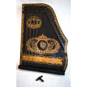 Antique Wooden String Instrument for Collectors and Decor, Elegant ...
