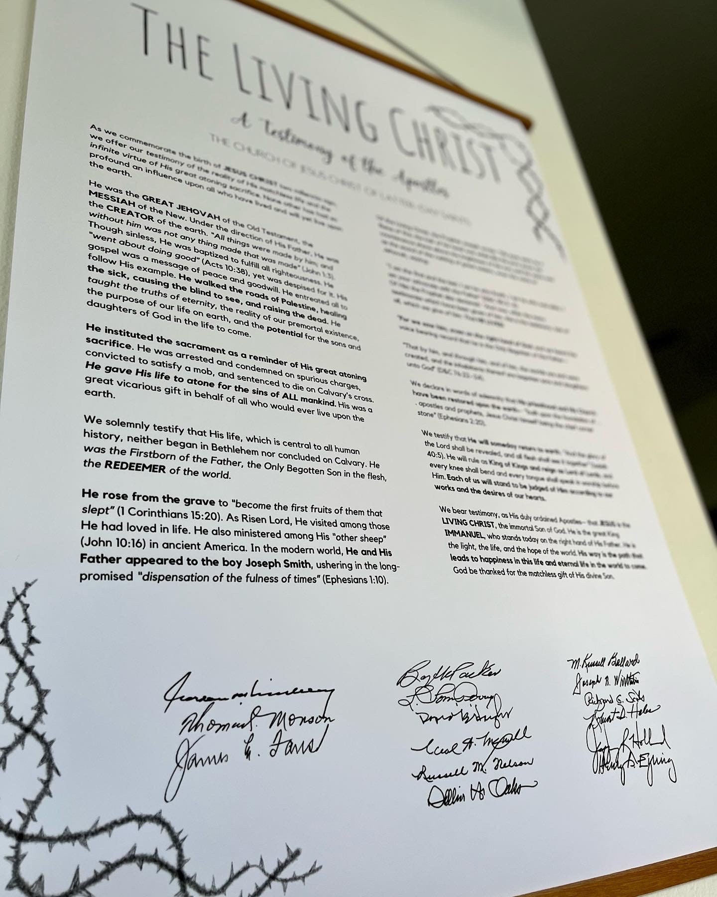 LDS Proclamation Bundle, the Family & the Living Christ, LDS Printables ...