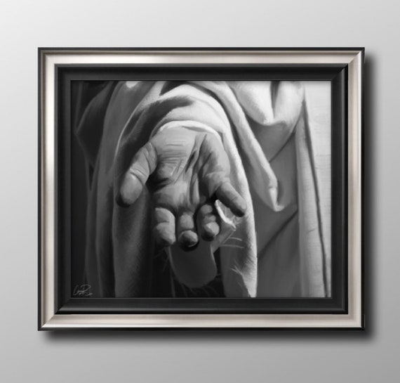 Marks in His Hands DIGITAL DOWNLOAD Jesus Christ Easter - Etsy