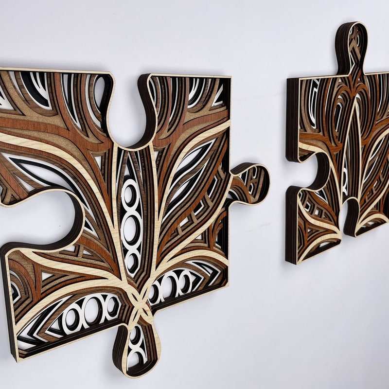 Layered Wood Art - Etsy