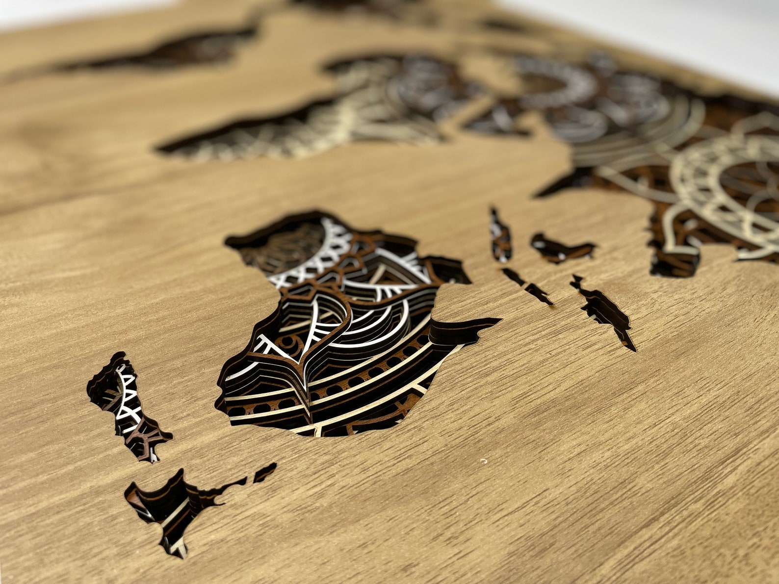 World Map Wall Art Large Wood World Map Wooden World Map | Etsy