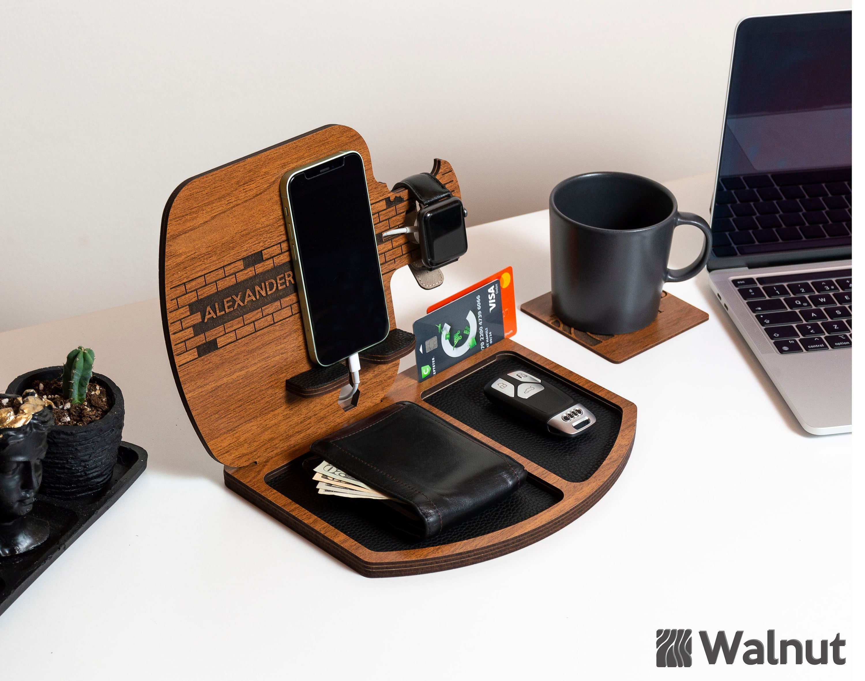 Docking Station Docking Station Men Wood Docking Station | Etsy