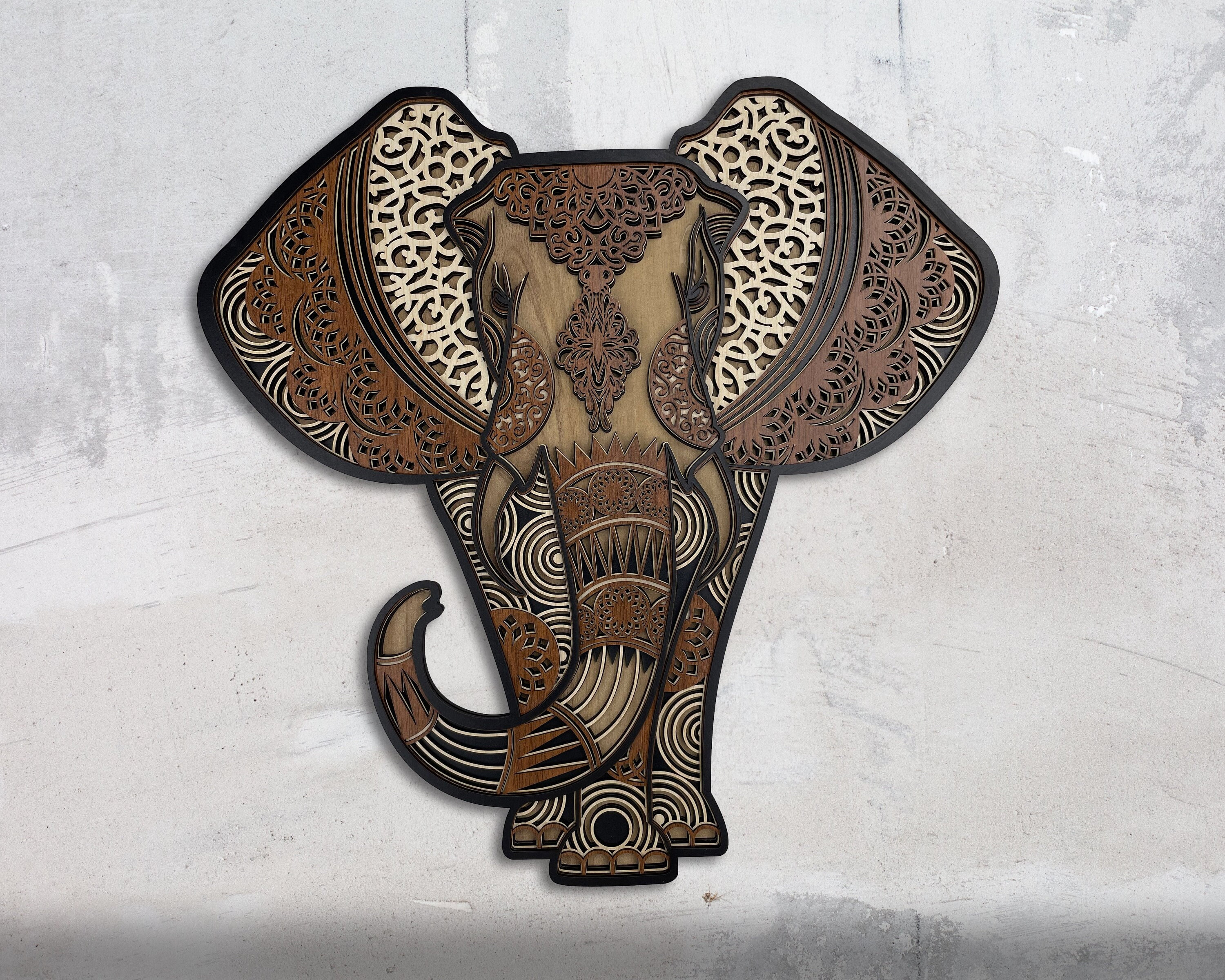 Colorful Elephant Designs