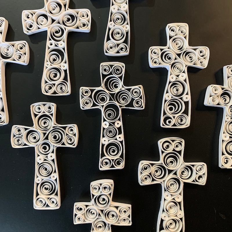 Quilled Cross - Etsy