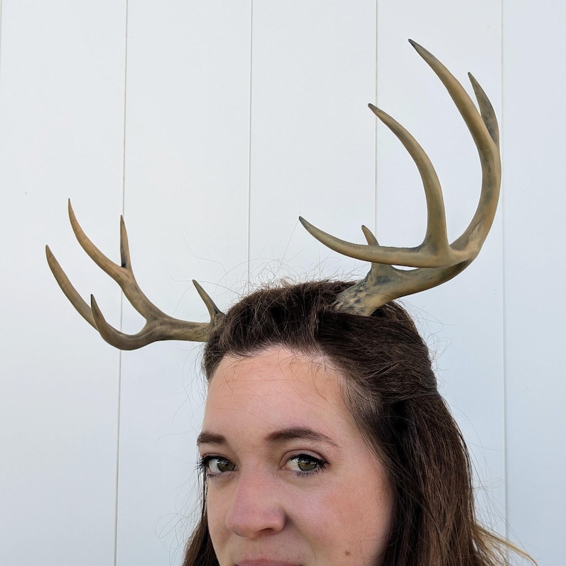 Antler Crown Fae Headpiece - Etsy