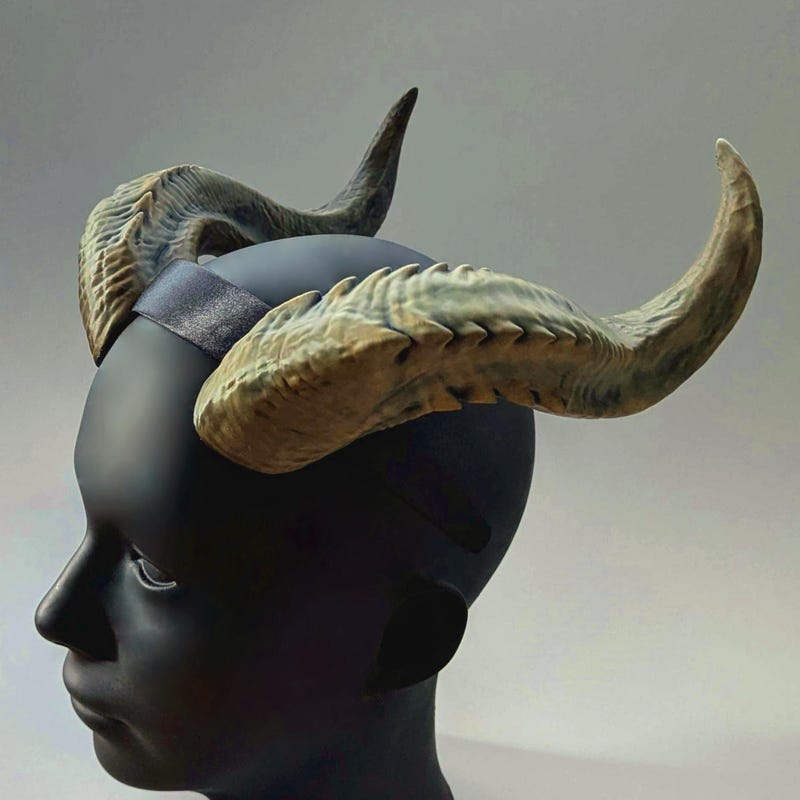 Faun Horn Headpiece - Etsy