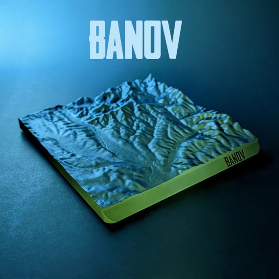 Banov Map - Etsy