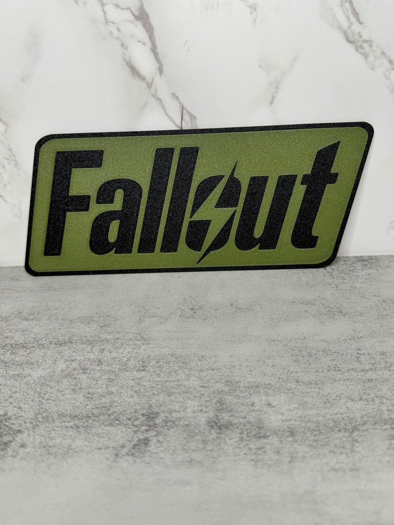 Fallout Sign - Etsy