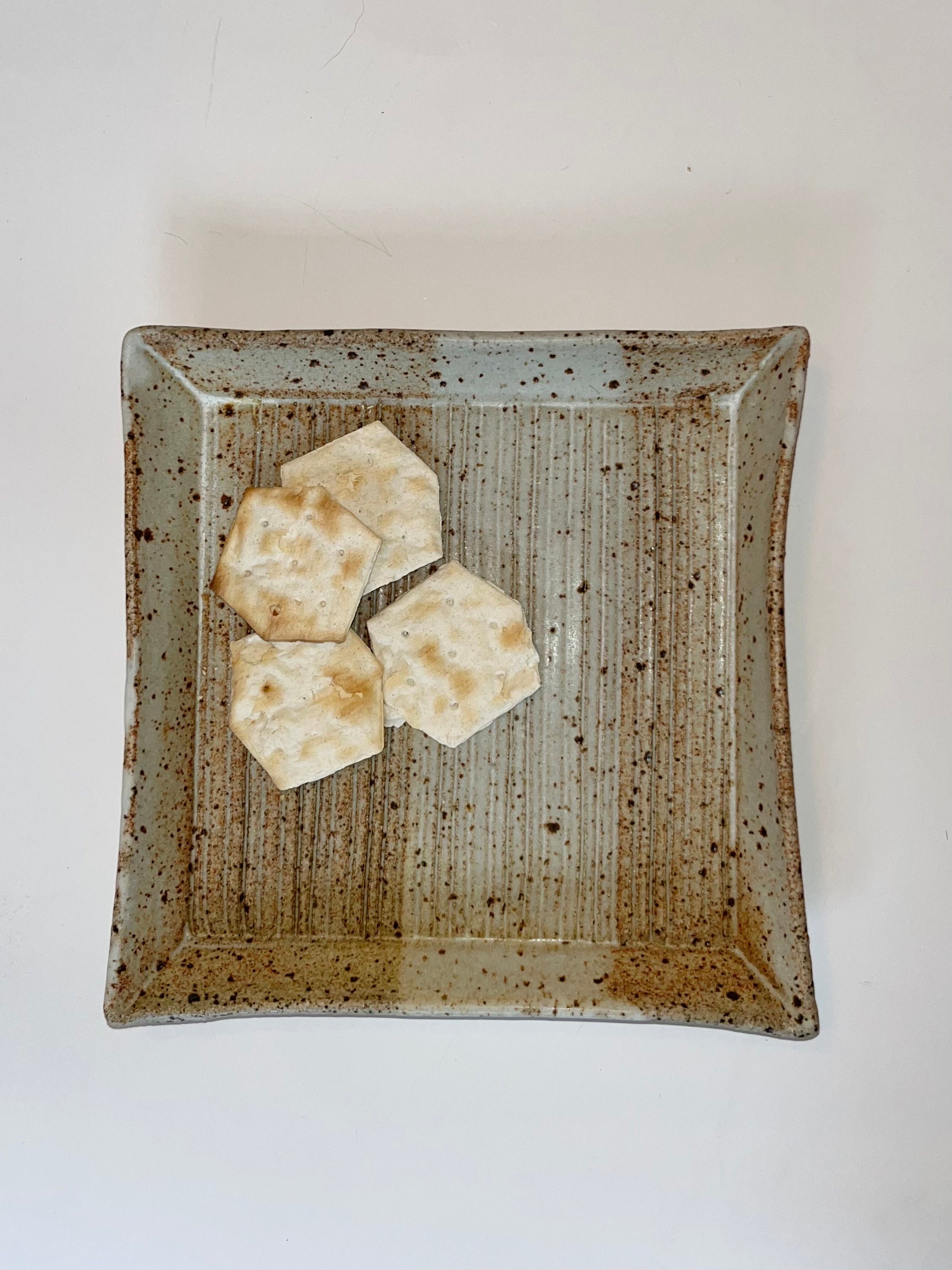 Handmade Stoneware Matzah Plate - Etsy