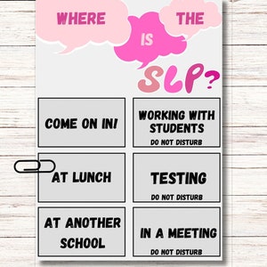 Where is The...? Custom Office Door Sign - Etsy