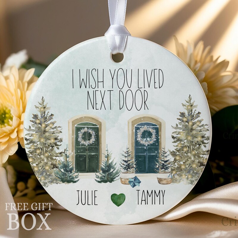 I Wish You Lived Next Door Mug - Etsy