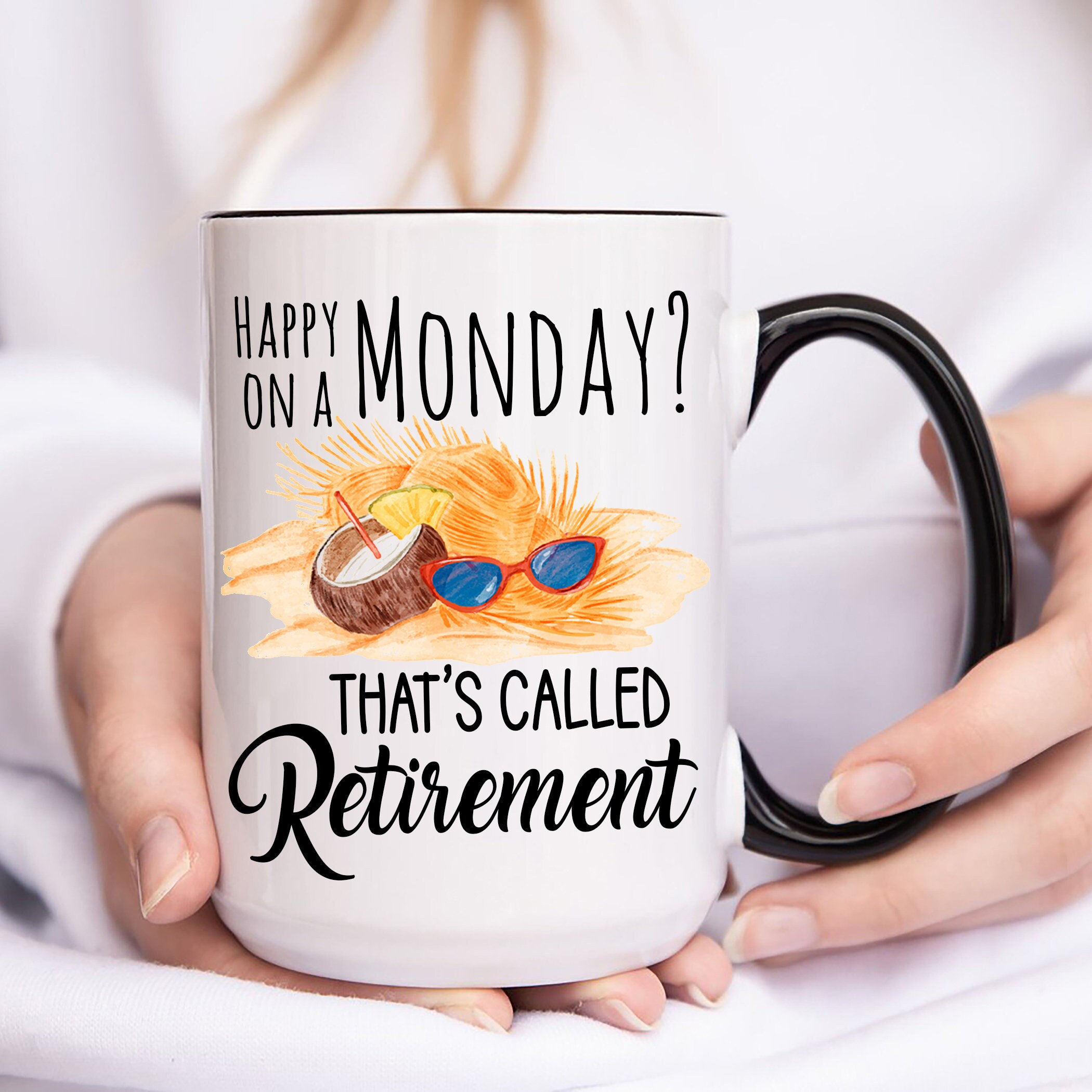 Happy Monday Coffee Cup