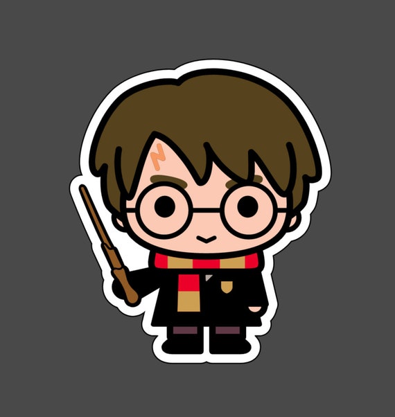 Harry Inspired Vinyl Sticker Fan Drawing Art Waterproof Gift | Etsy