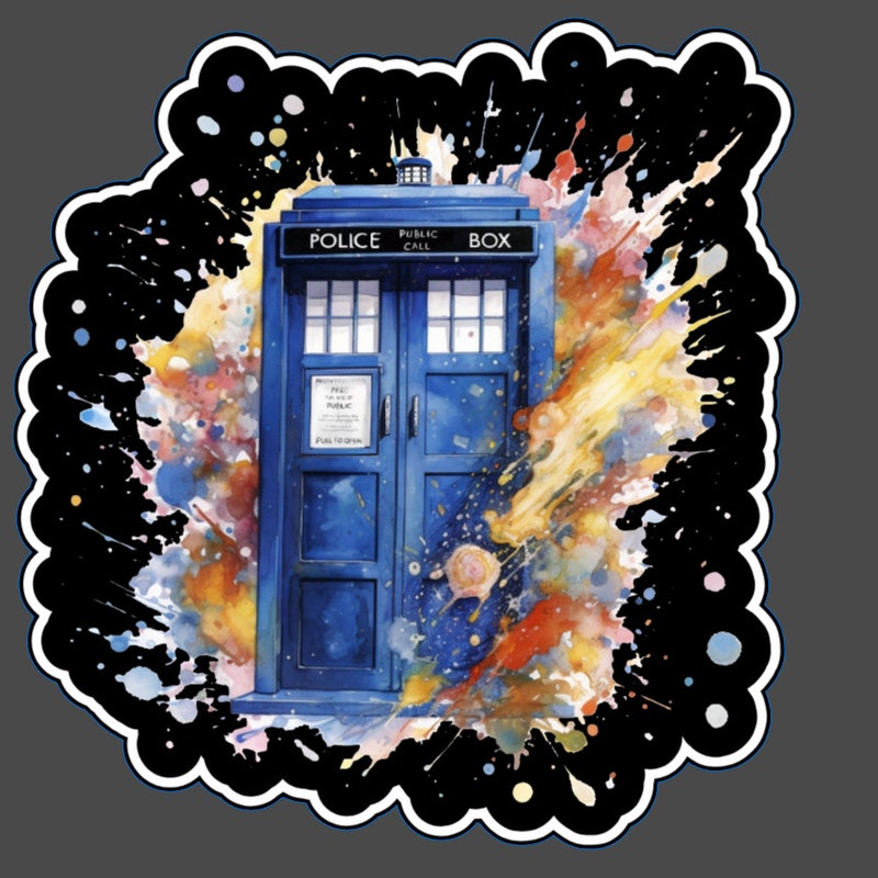 Doctor Who Sticker - Etsy