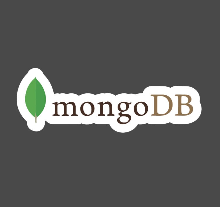 Mongodb Logo Sticker Computer Tablet Phone Coder Vinyl | Etsy