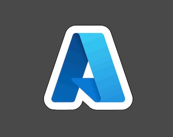 Microsoft Azure Sticker - Etsy