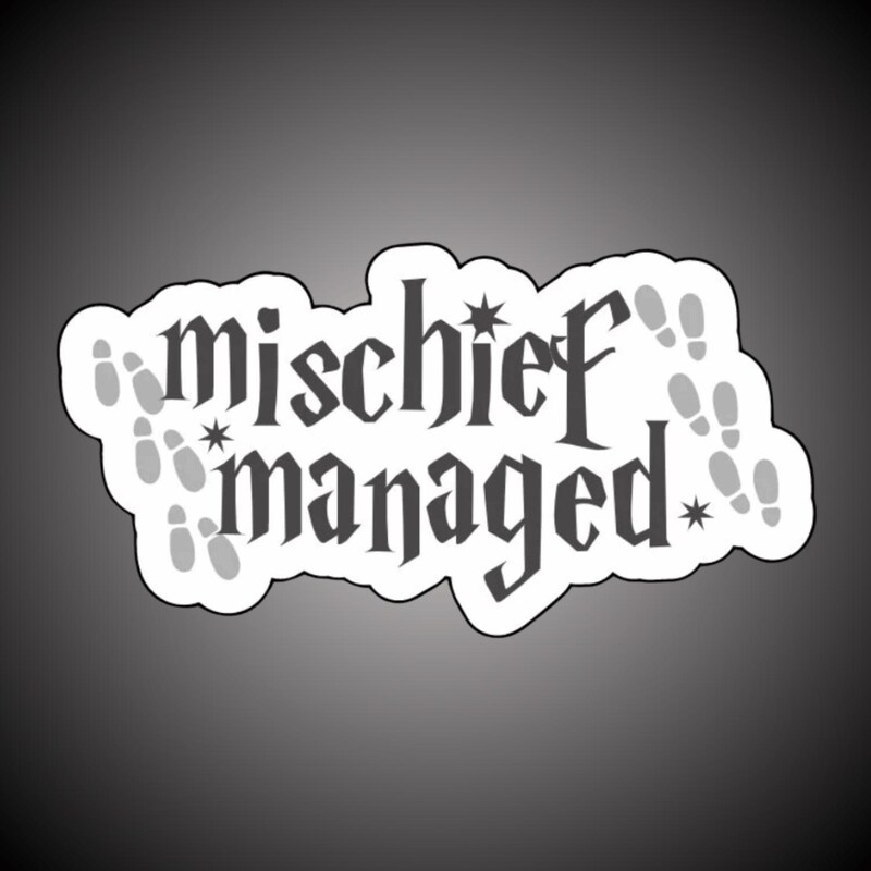 Mischief Managed - Etsy