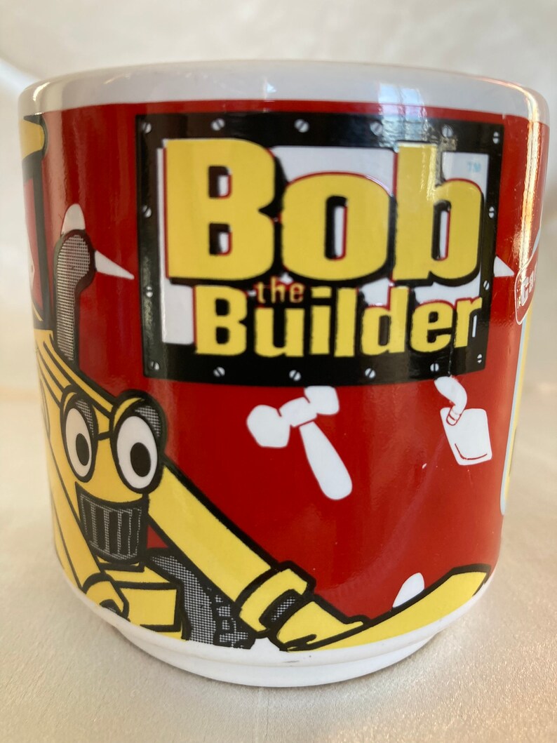 Vintage Bob the Builder Small Mug, Made in England, 2000, Official ...
