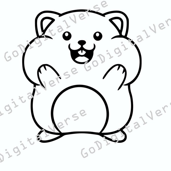 Hamster Svg - Etsy