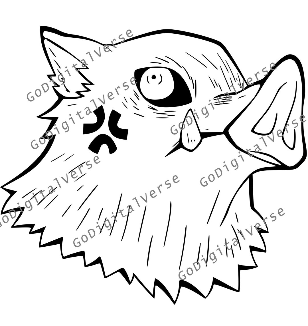 Anime Character - SVG, PNG, and PDF - Etsy