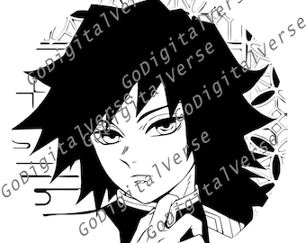Demon Slayer Svg Bundle - Anime Character Png - Kimetsu No Yaiba Dxf ...