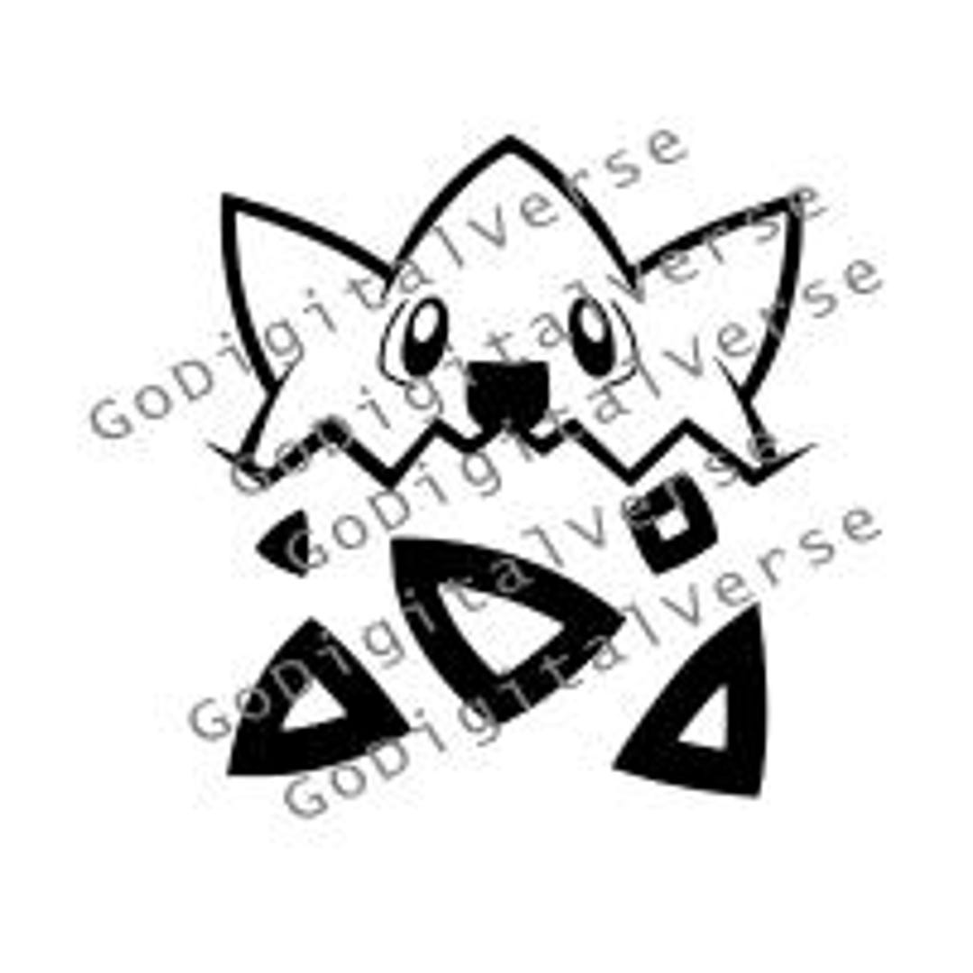 Poke Character - SVG, PNG, and PDF - Etsy