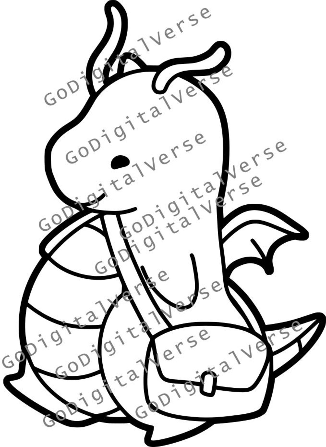 Poke Character - SVG, PNG, and PDF - Etsy