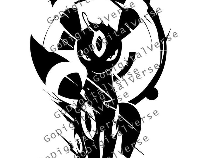 Poke Character - SVG, PNG, and PDF - Etsy