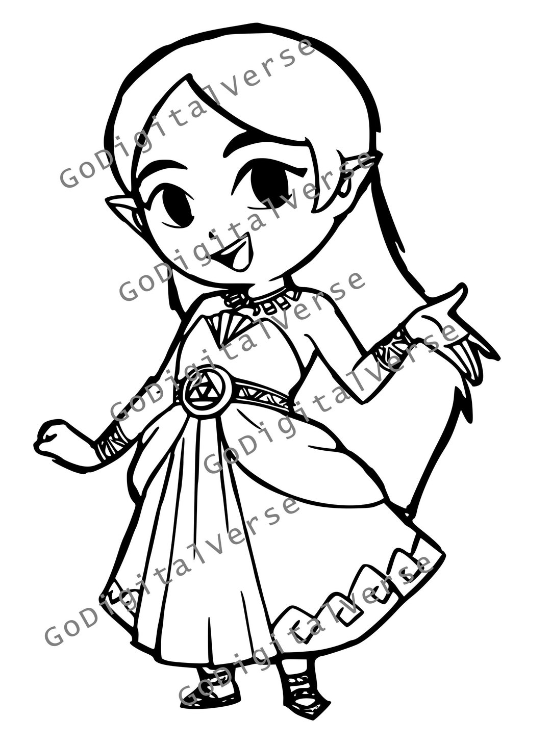 Character - SVG, PNG, and PDF - Etsy