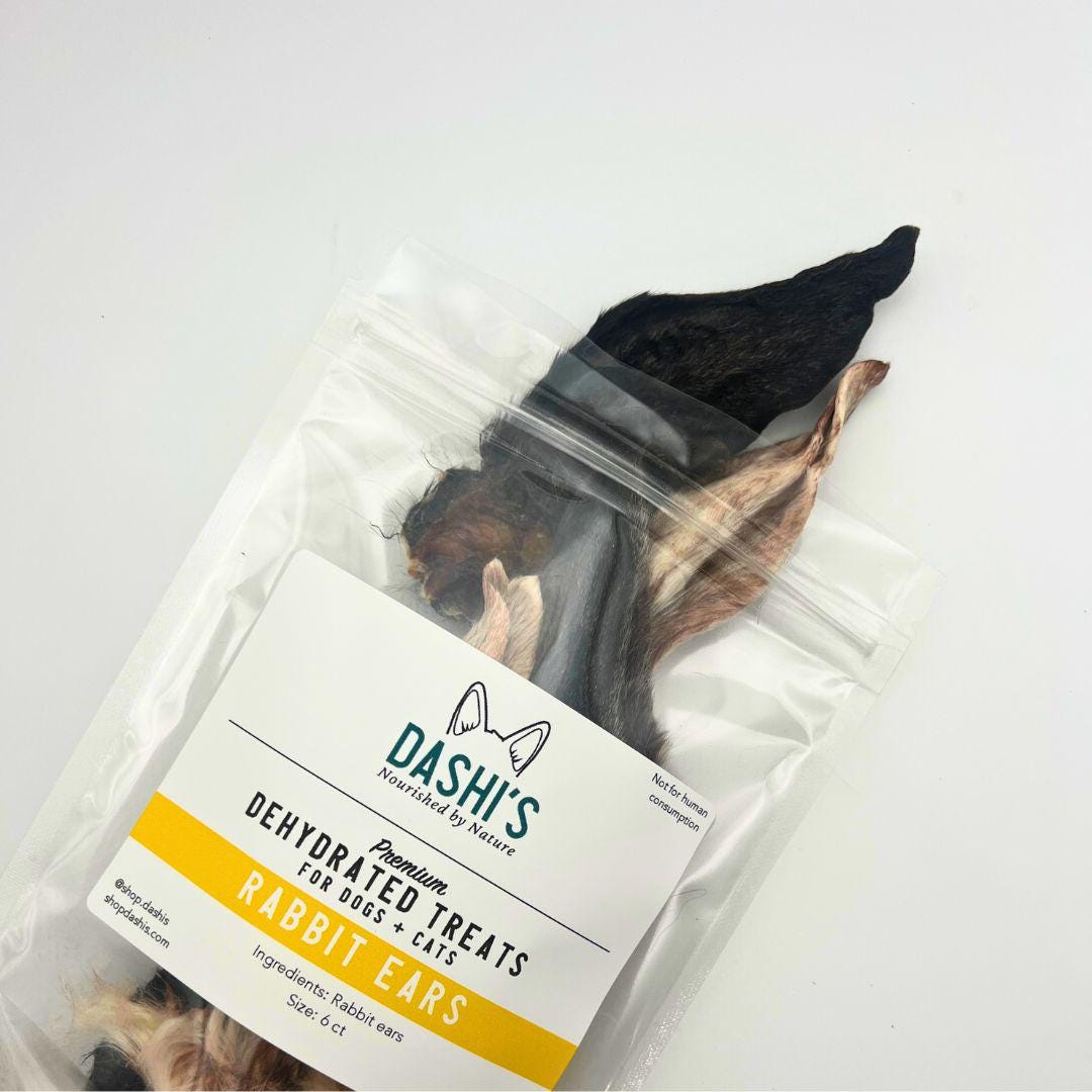 Dehydrated Rabbit Ears for Dogs - Etsy
