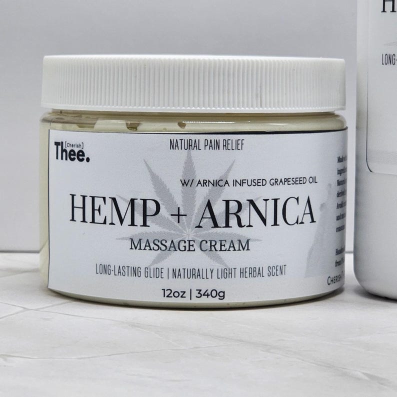 Arnica Infused Massage Cream - Etsy