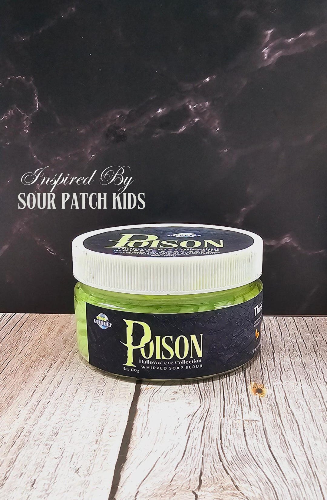 Inspired by Sour Patch Kids-poison Whipped Soap Scrub Hallows' Eve ...