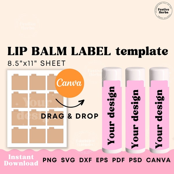 Lip Balm With Logo - Etsy