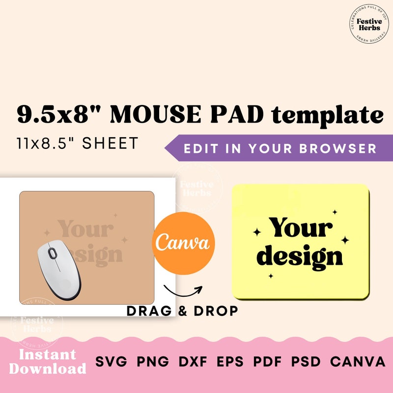 Personalized Mouse Pad - Etsy