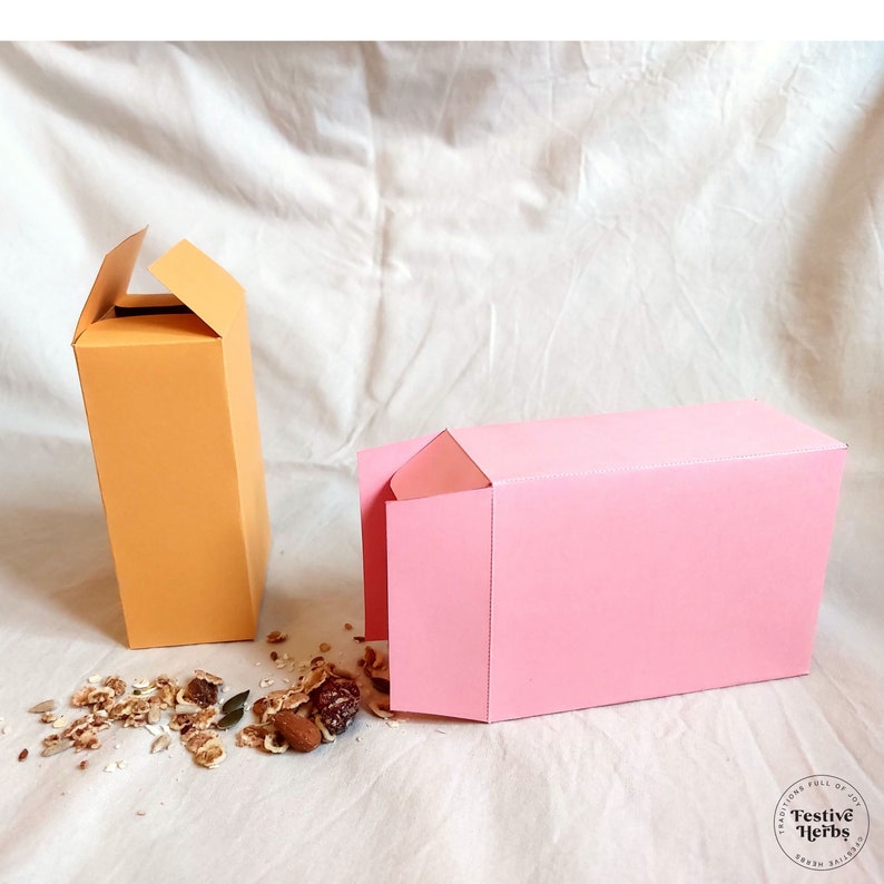 Cereal Box SVG, Cereal Box Template, Cereal Box Valentine, Snack Box ...