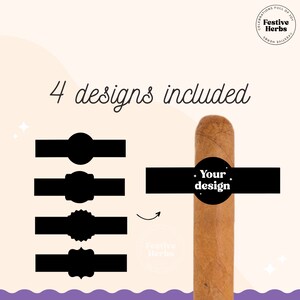 Cigar Wrapper Template BUNDLE, Cigar Label Template, Cigarette Label ...