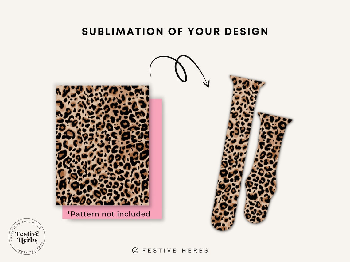 Iwatch Band Svg Iwatch Band Template 4 Sizes Bundle | Etsy