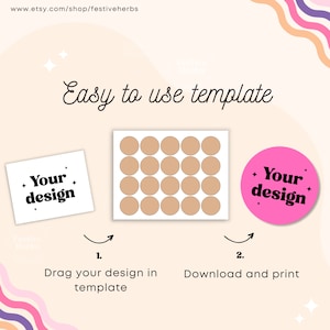 2 Inch Circle Template, Circle SVG, Circle Label Template, Sticker ...