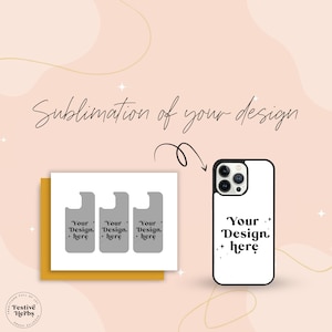 Phone Case Template Bundle, iPhone Sublimation Template ALL Sizes, iPhone Pro Max Template ...